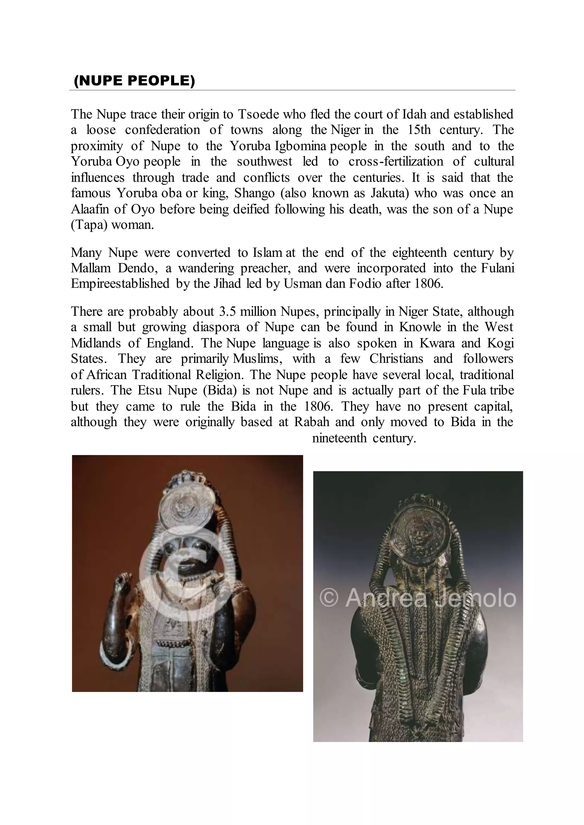 Nok culture | DOCX | World/International Music | Music