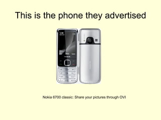 Nokia's Advert | PPT