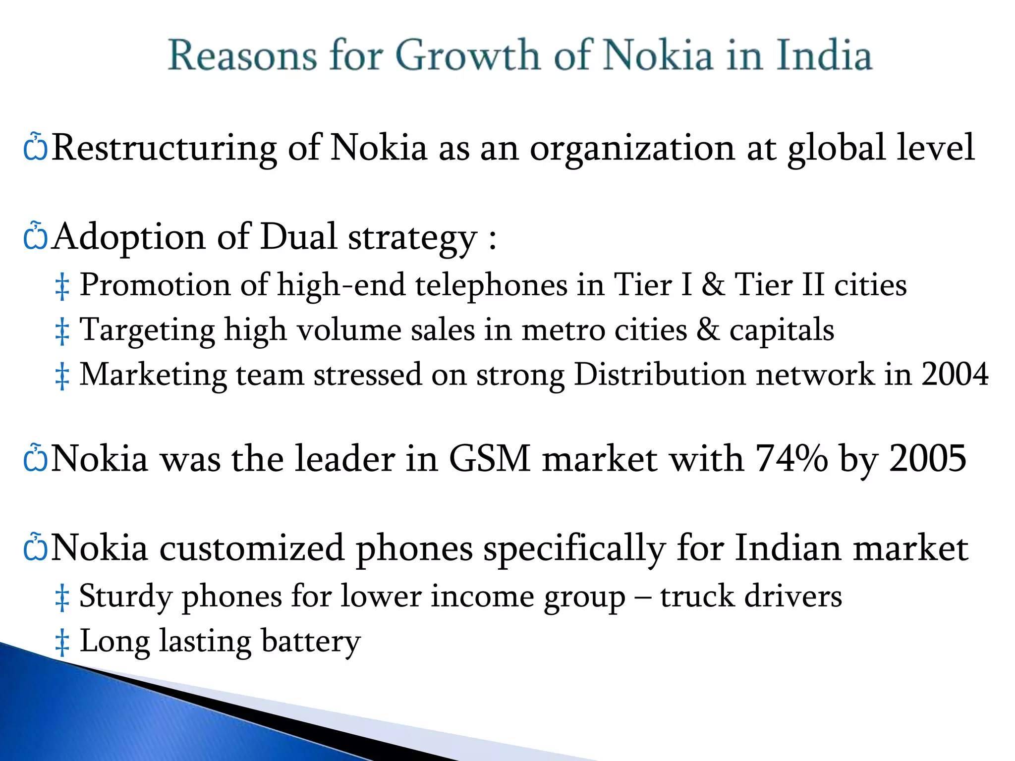 Case Study on Nokia | PPTX
