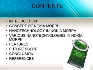 Nokia morph technology | PPT