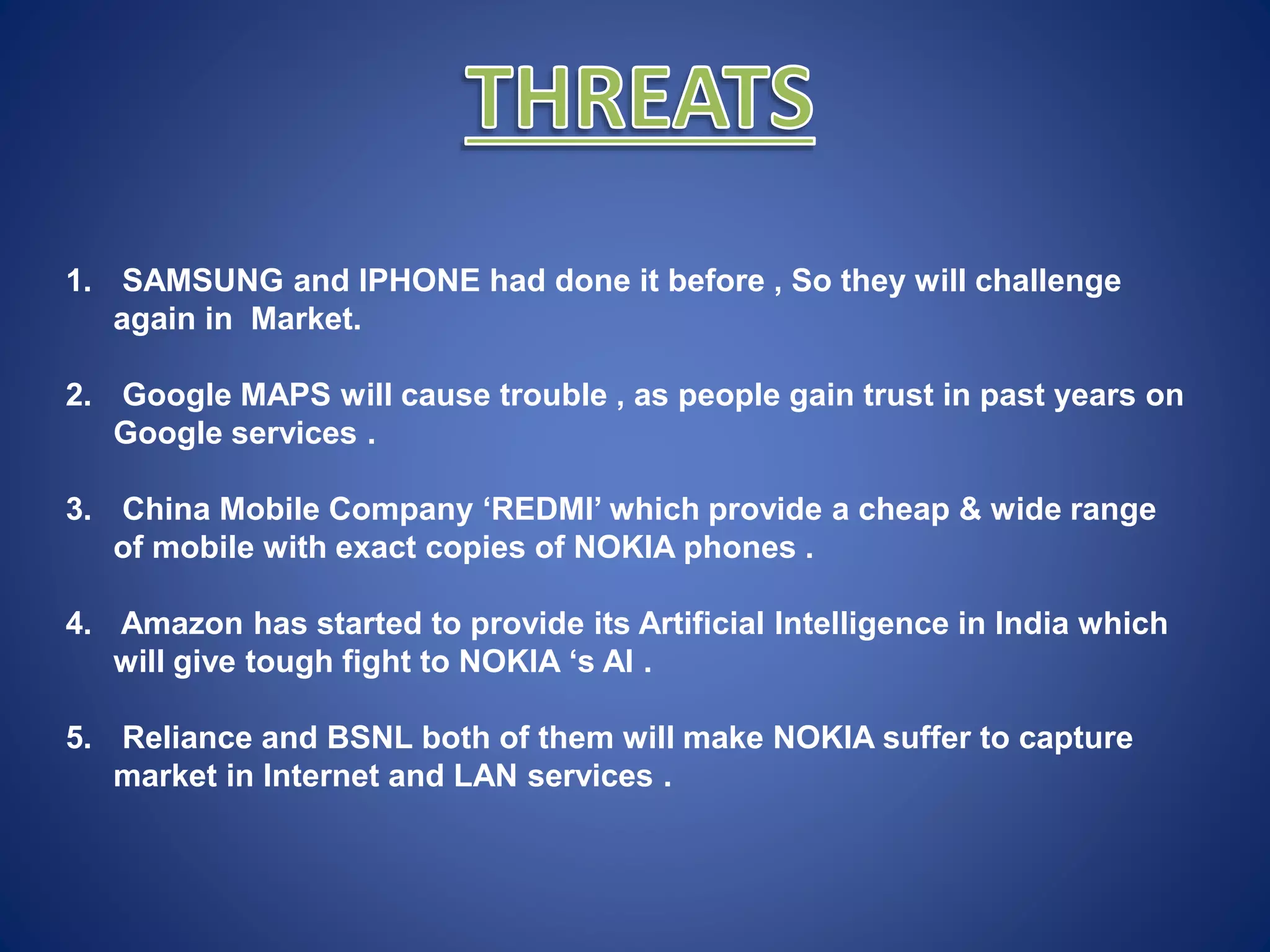 Nokia Case study | PPTX | Internet | Computing