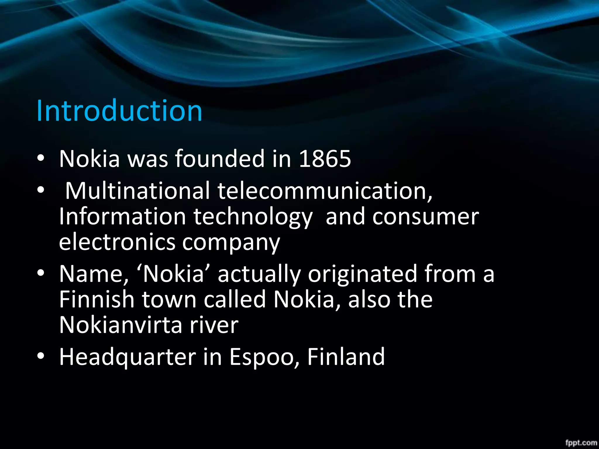 Nokia case study | PPTX
