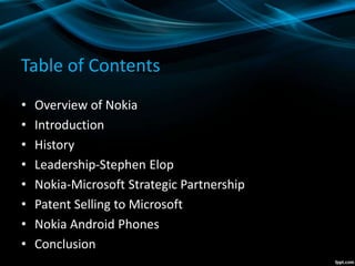 Nokia case study | PPTX