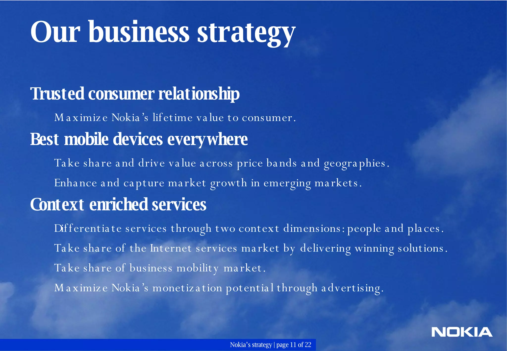Nokia Corporate Overview 01jul08 | PPT