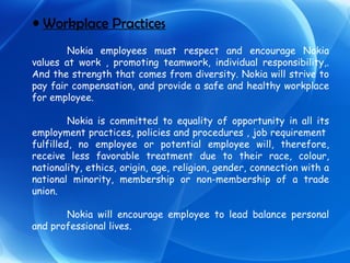 Nokia Fostering Innovation | PPT