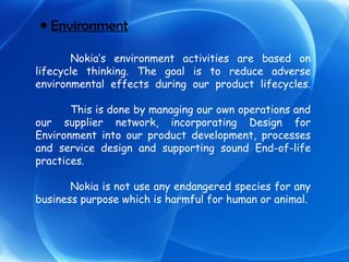 Nokia Fostering Innovation | PPT