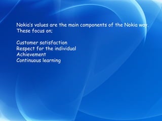 Nokia Fostering Innovation | PPT