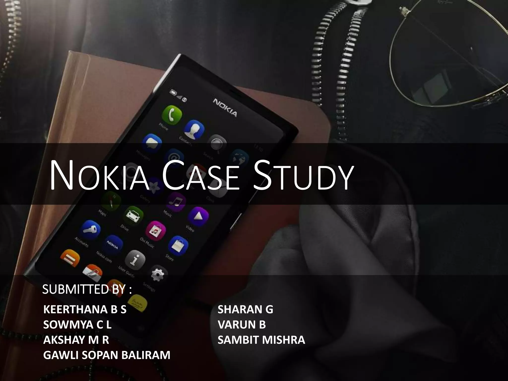 Nokia Case Study | PPTX