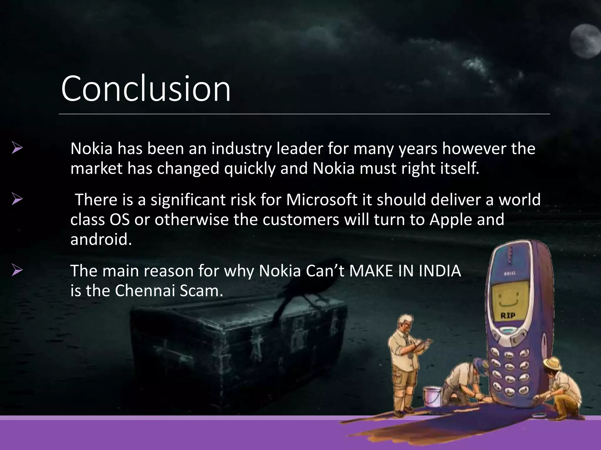 Nokia Case Study | PPTX