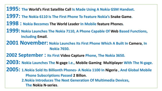 Nokia- PPT | PPT