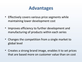 Nokia product line management analysis - presentation | PPT