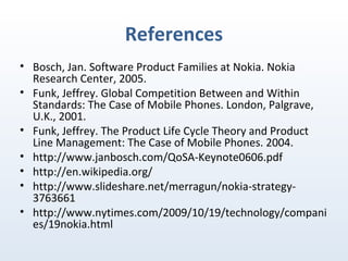 Nokia product line management analysis - presentation | PPT