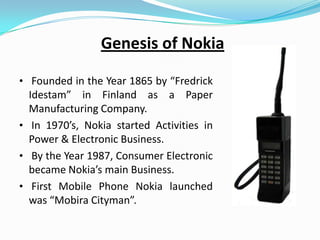 Nokia - Selling & Negotiation | PPTX