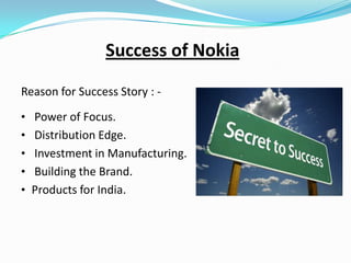 Nokia - Selling & Negotiation | PPTX