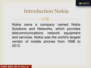 Nokia | PPTX