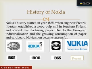 Nokia | PPTX