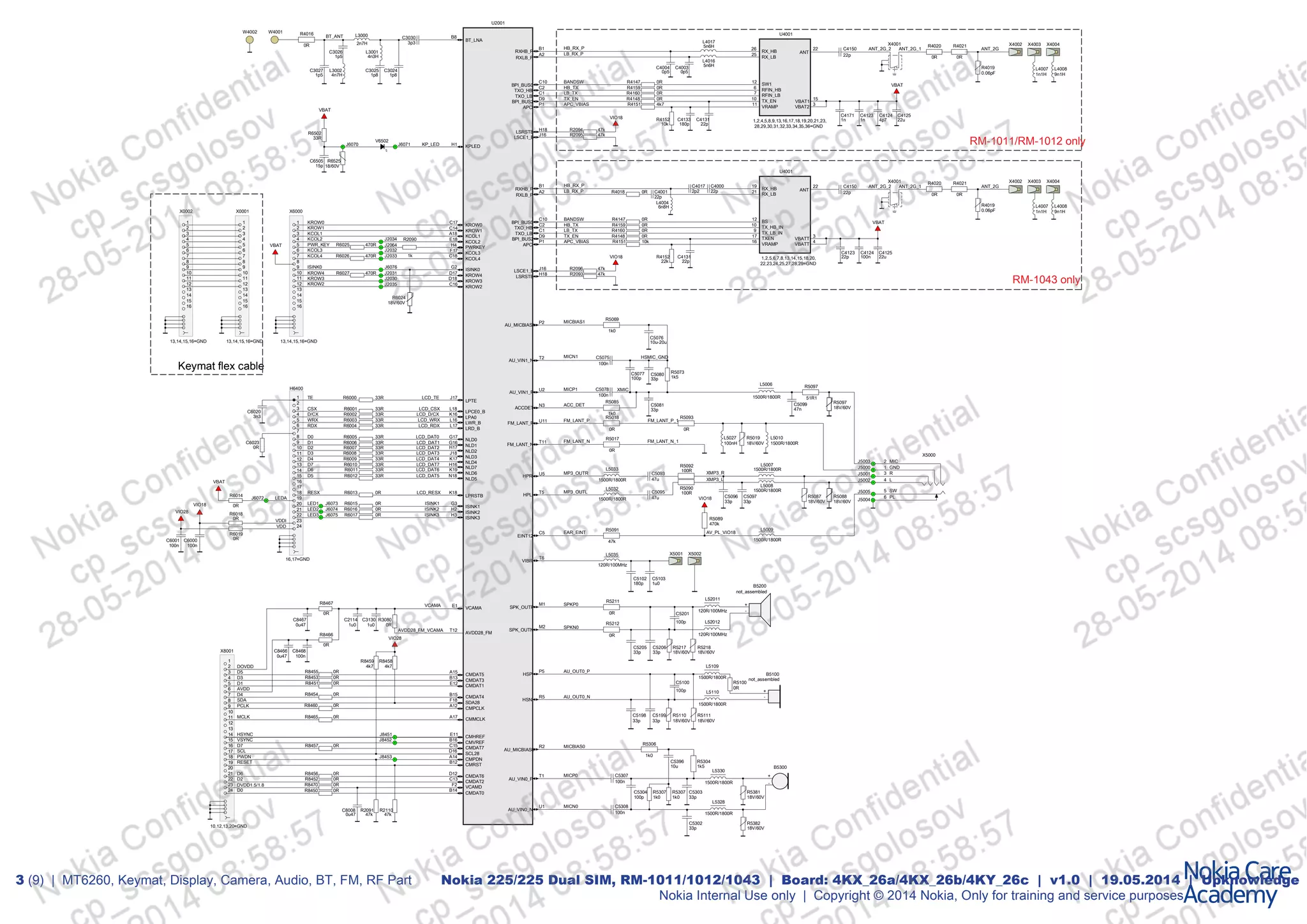 Nokia 225 dual_sim_rm-1011_1012_1043_schematics_v1.01