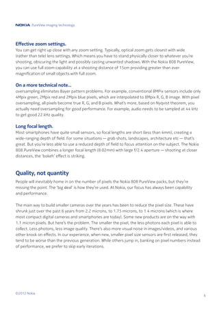 Nokia808 pureview whitepaper | PDF