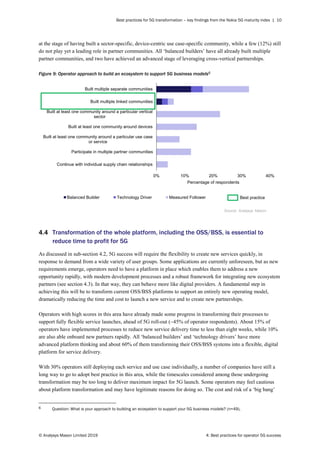 Best Practices for 5G Transformation - Key Findings from the Nokia 5G ...