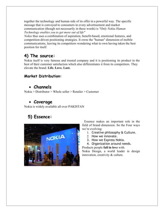 Nokia brand manegement | DOC