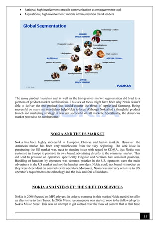 Market Failure of Nokia- Causes and Consequences | PDF