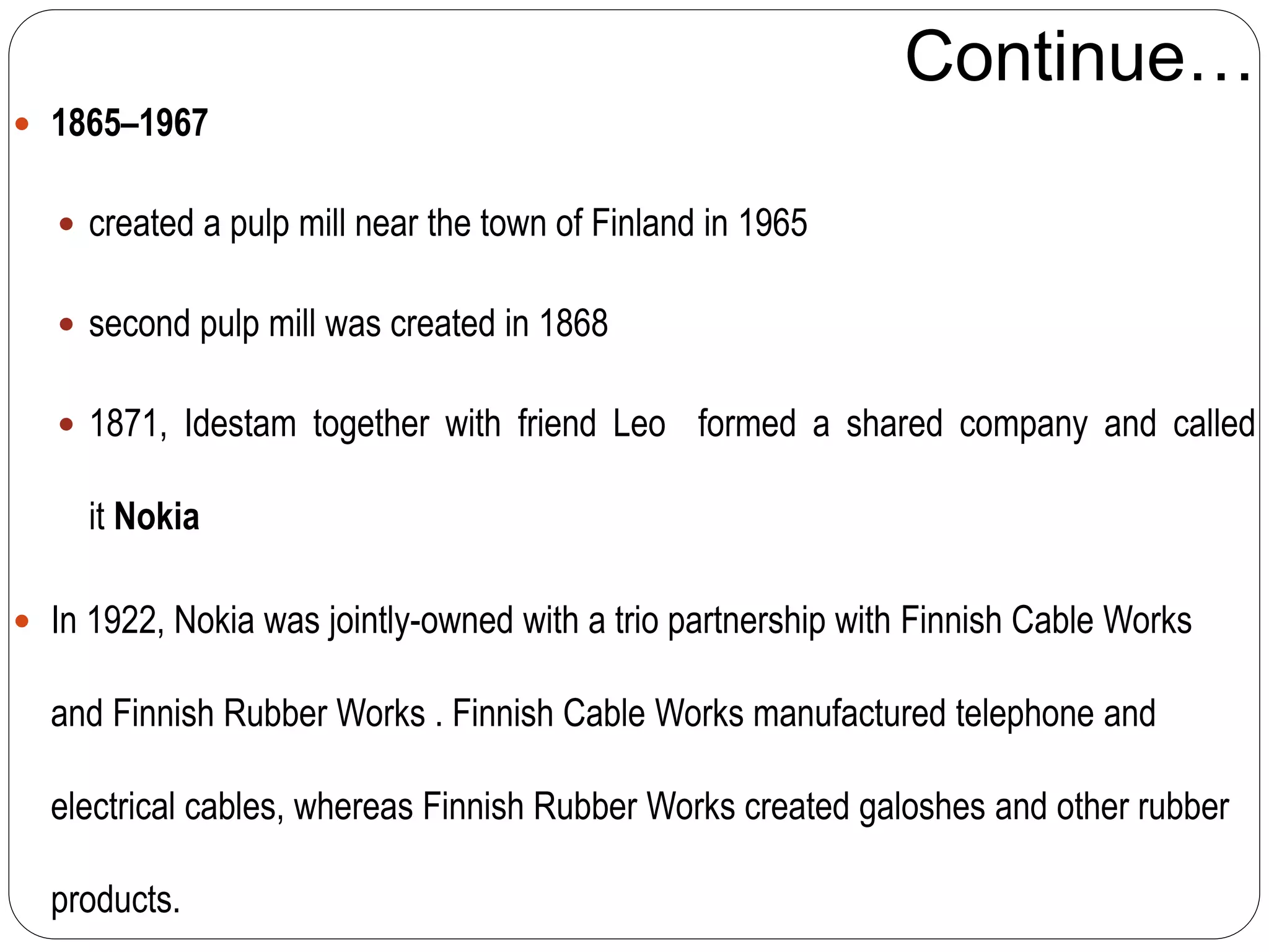 Nokia Beginning to End Story | PPTX