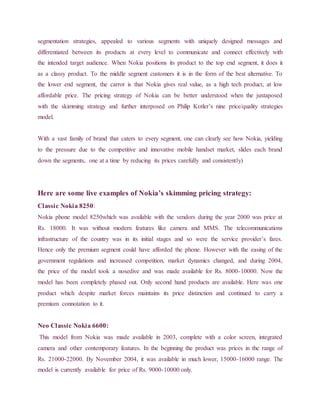 Nokia case study | DOCX