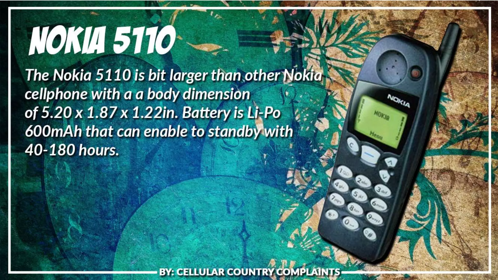 Nokia cell phones that will never be forgotten | PPTX