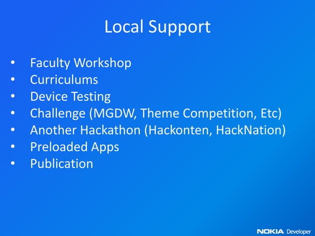 Nokia Developer Offering Series 40 | PDF