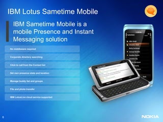 Nokia E7 Smartphone: Nokia and IBM Co-operation | PPT