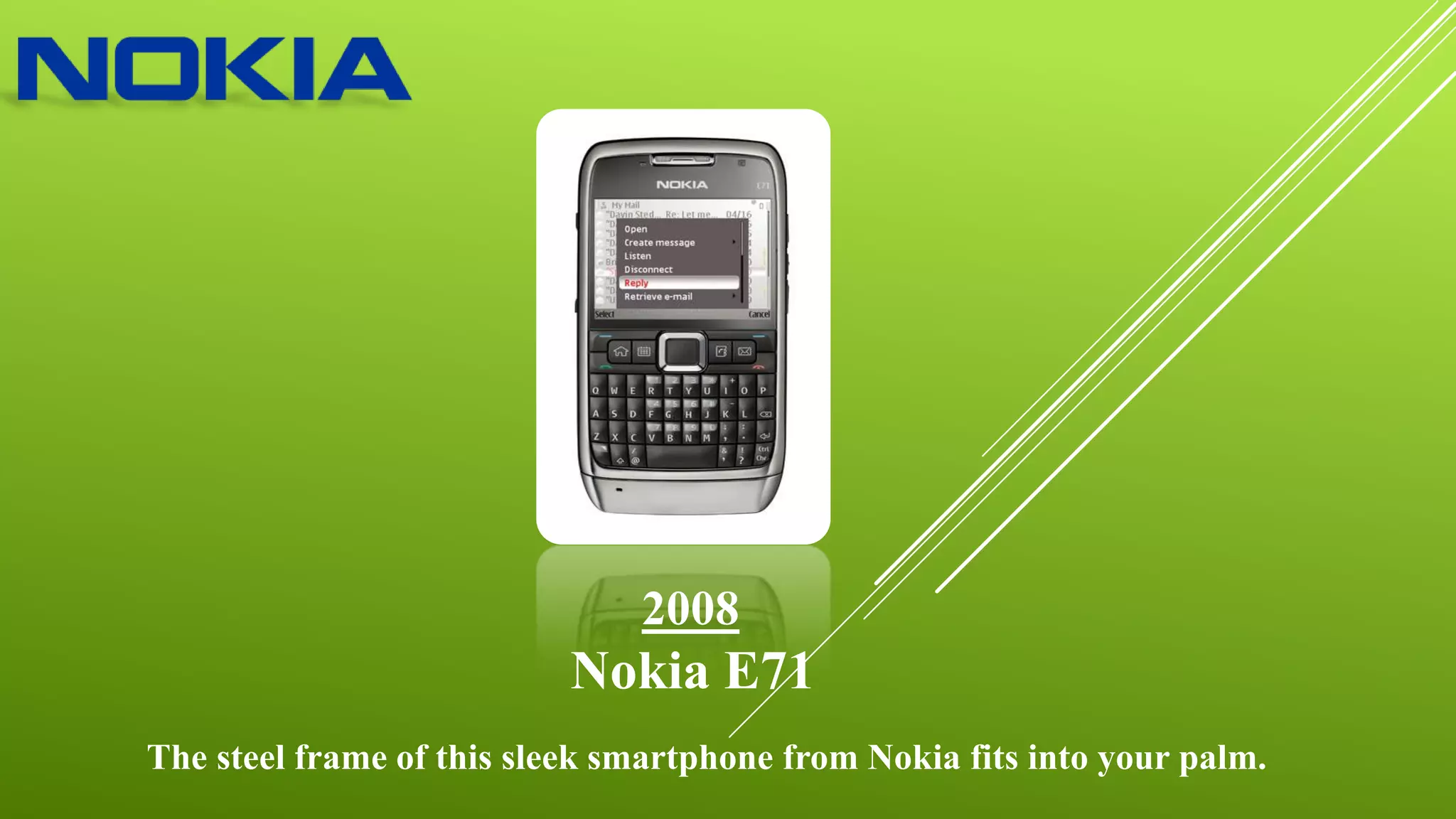 Nokia Evolution | PPTX