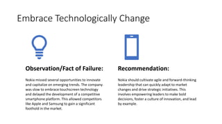 Nokia Fact of Failure and Recommendation.pptx