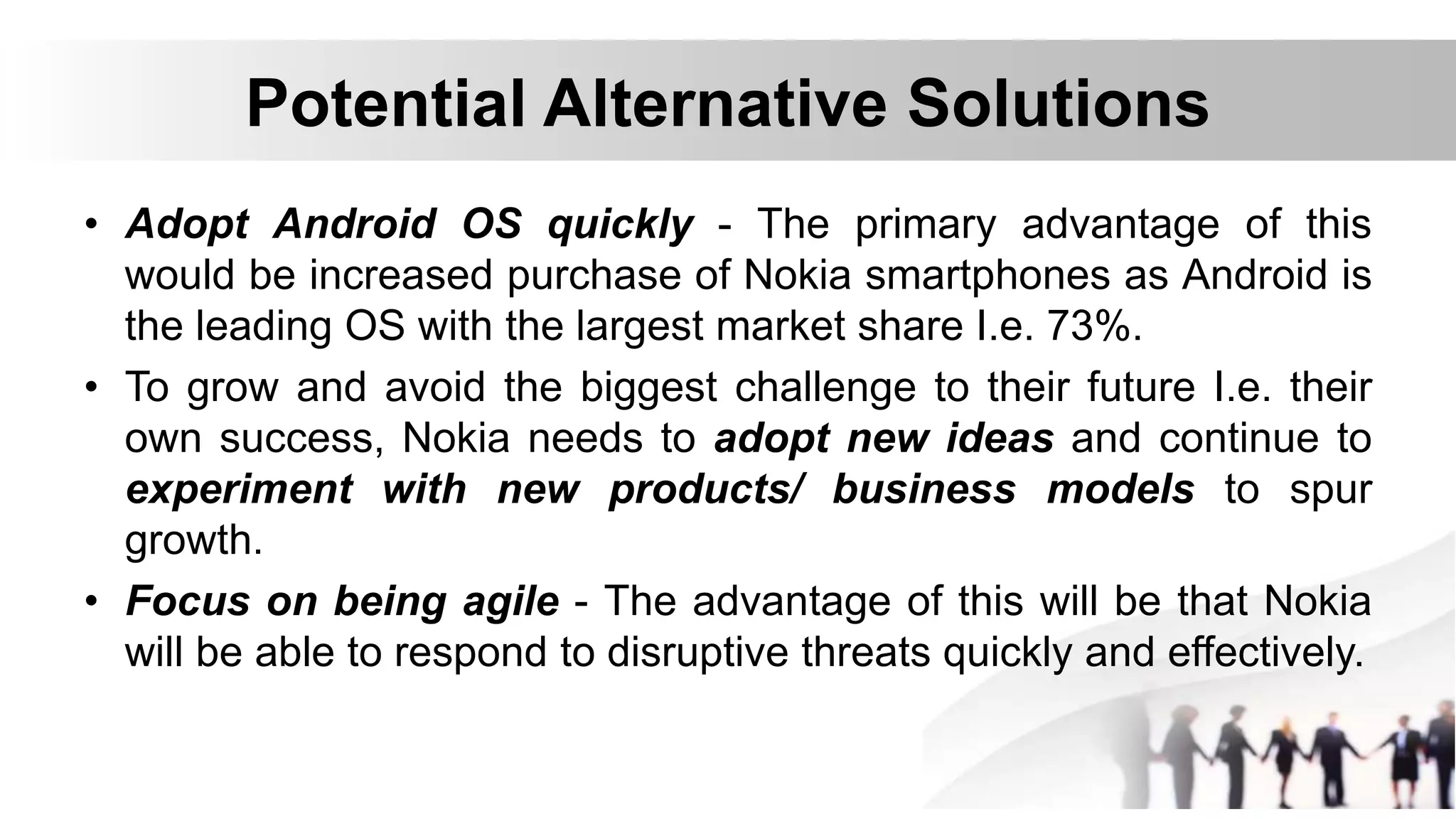 NOKIA FAILURE: A STUDY IN RISK MANAGEMENT | PPTX