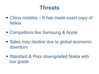 Nokia's downfall | PPTX