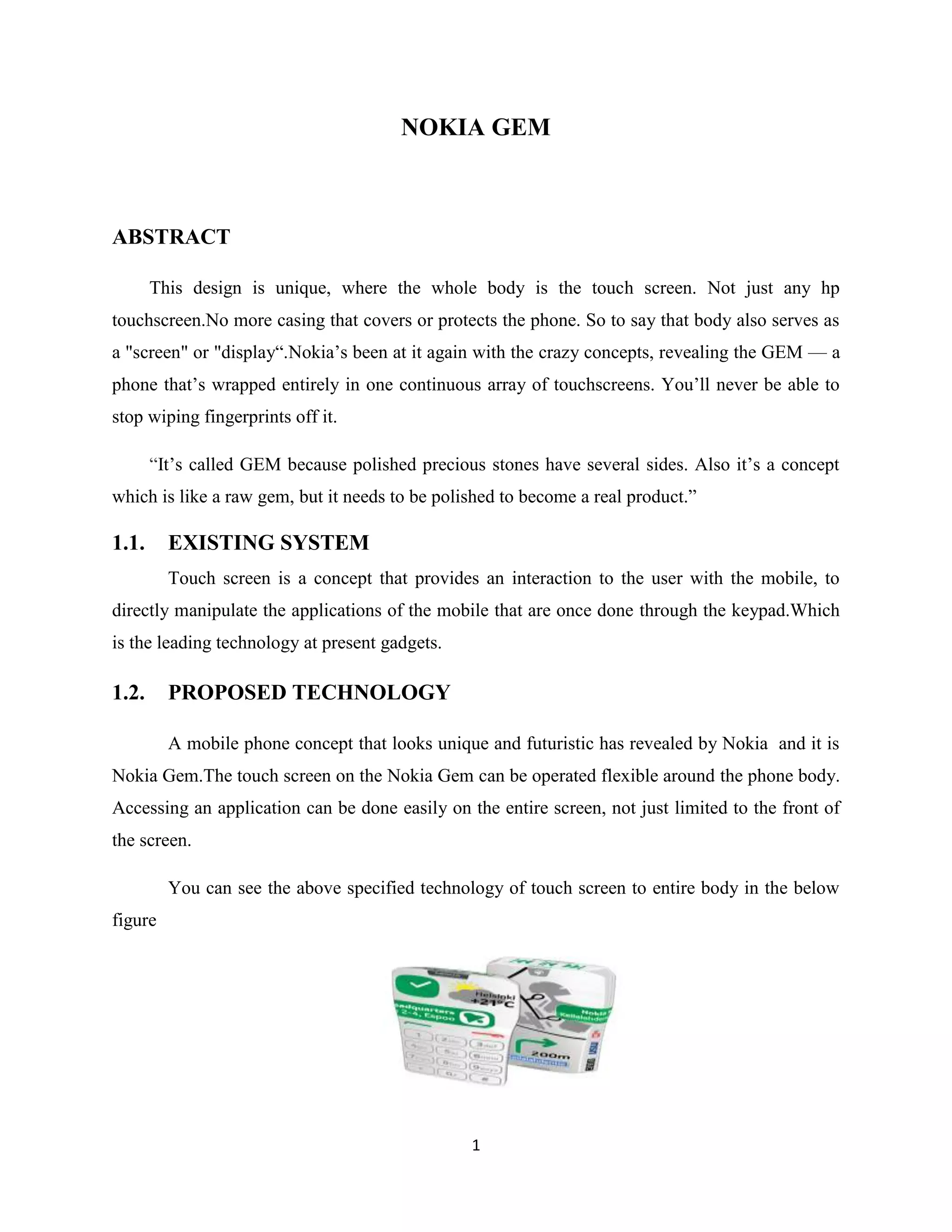 Nokia gem | DOCX