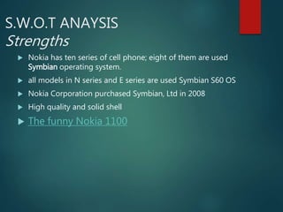 Nokia mini case study iiml | PPTX