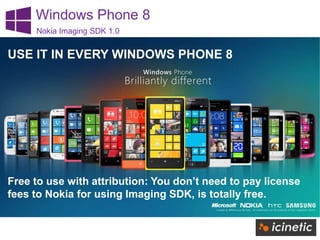 Nokia Imaging SDK 1.0 | PPT