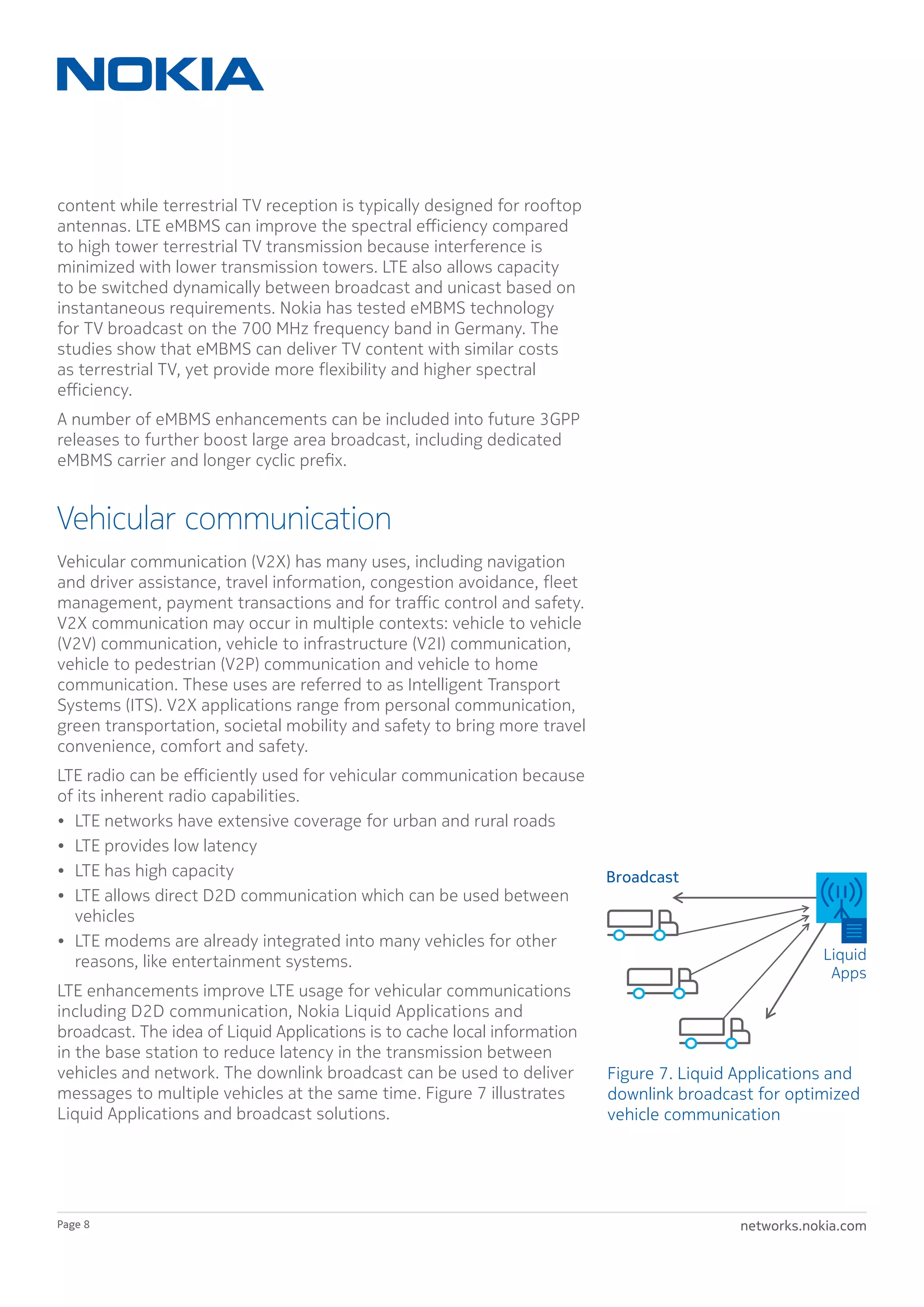 Nokia lte advanced evolution white_paper | PDF