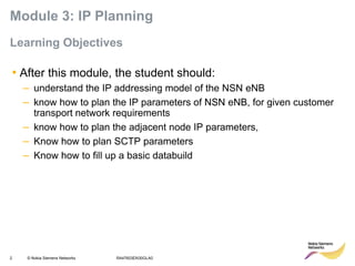 Nokia LTE IP Planning Guide | PDF