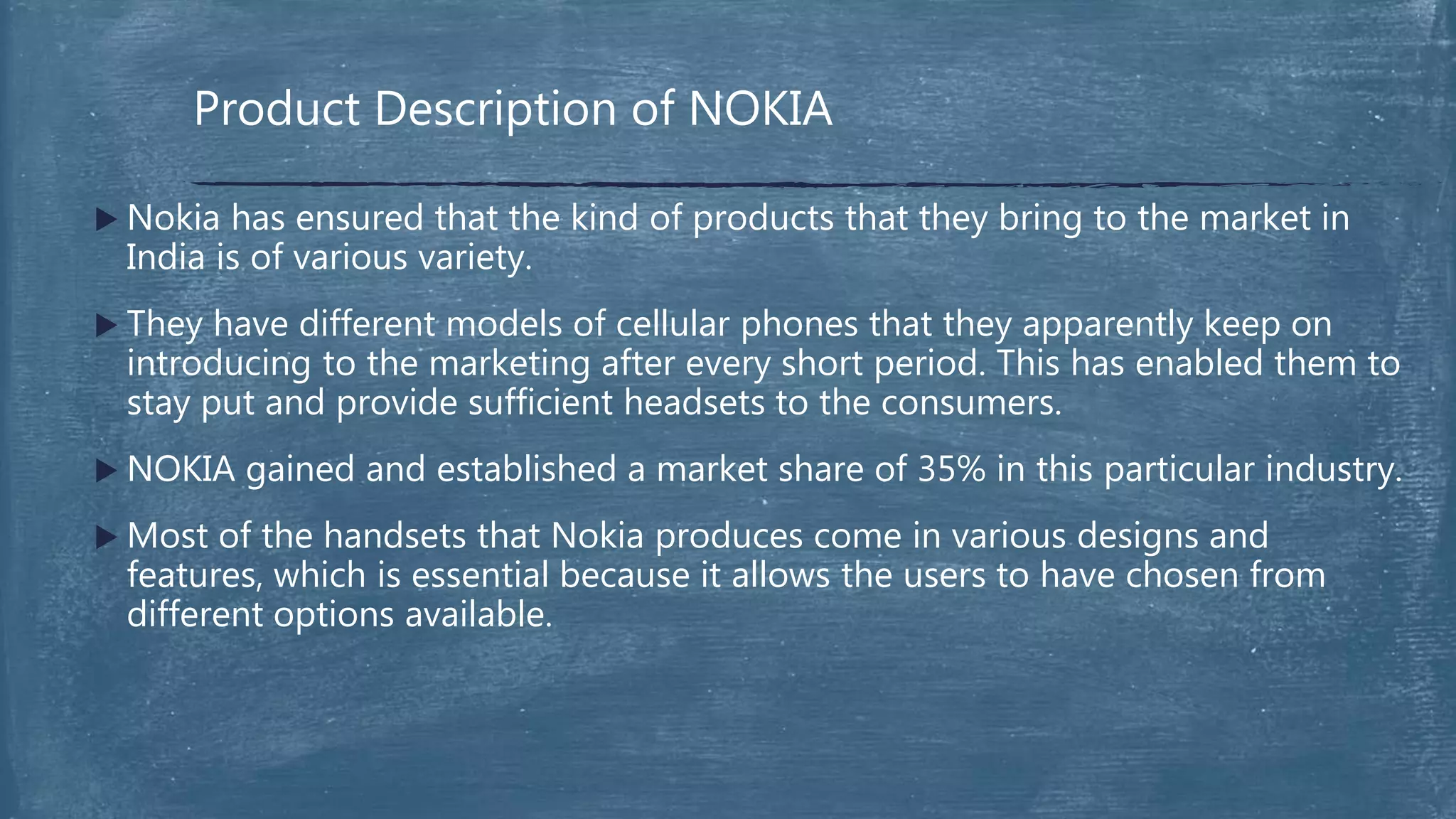 Nokia Pricing Strategy Case Study | PPTX