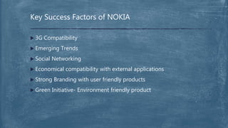 Nokia Pricing Strategy Case Study | PPTX | Smartphones | Consumer ...