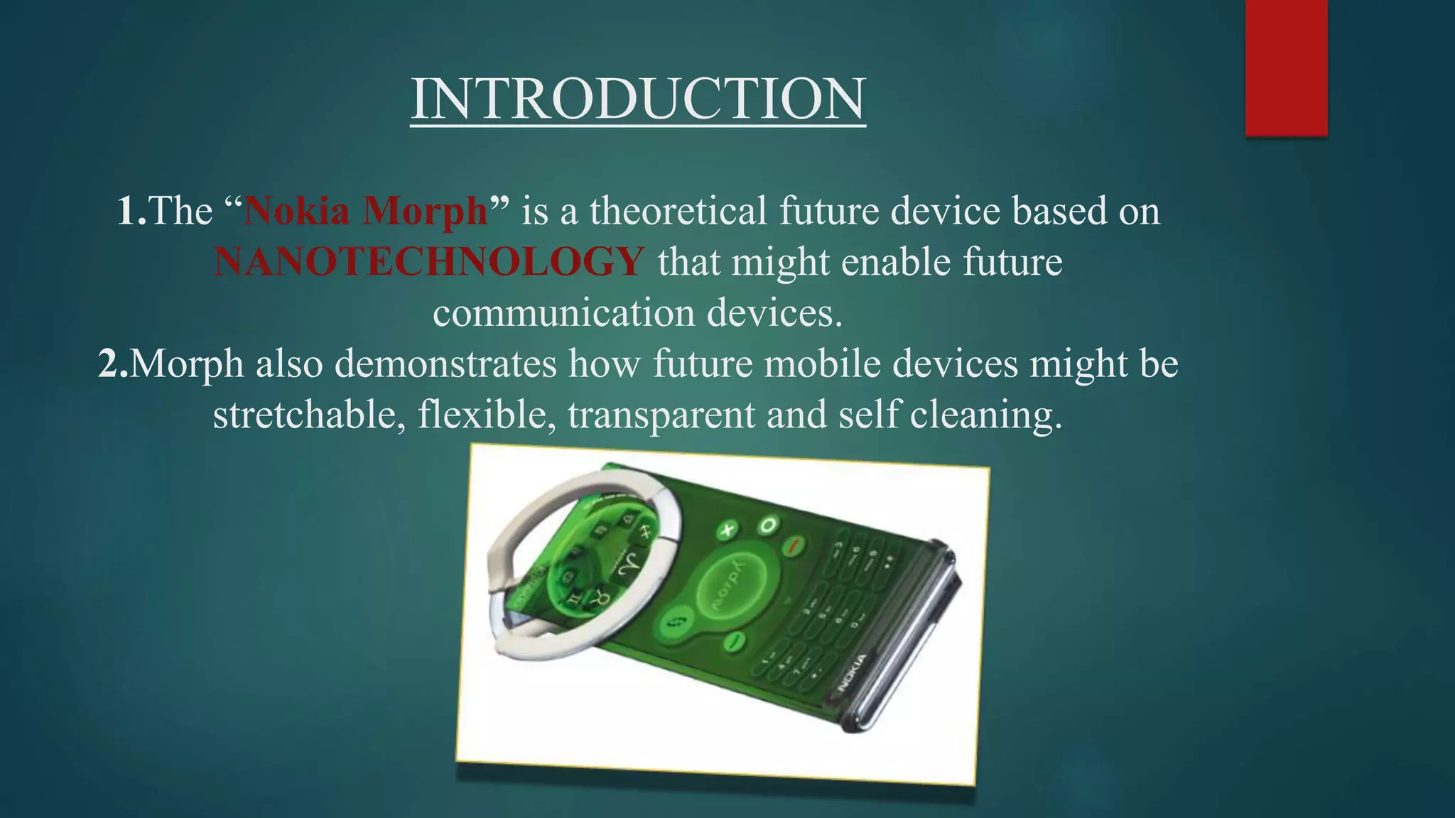 Nokia morph technology | PPT