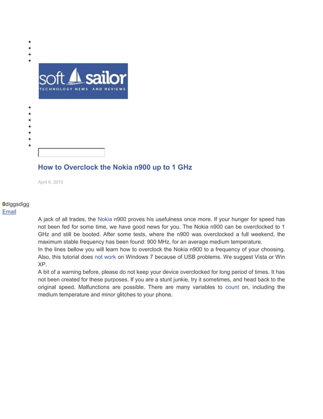 Nokia n900 cpu | DOCX | Smartphones | Consumer Electronics