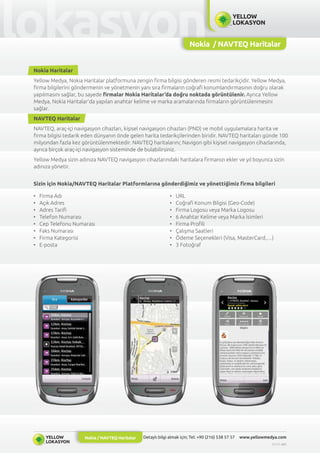 Nokia/ NAVTEQ Haritalar | PDF