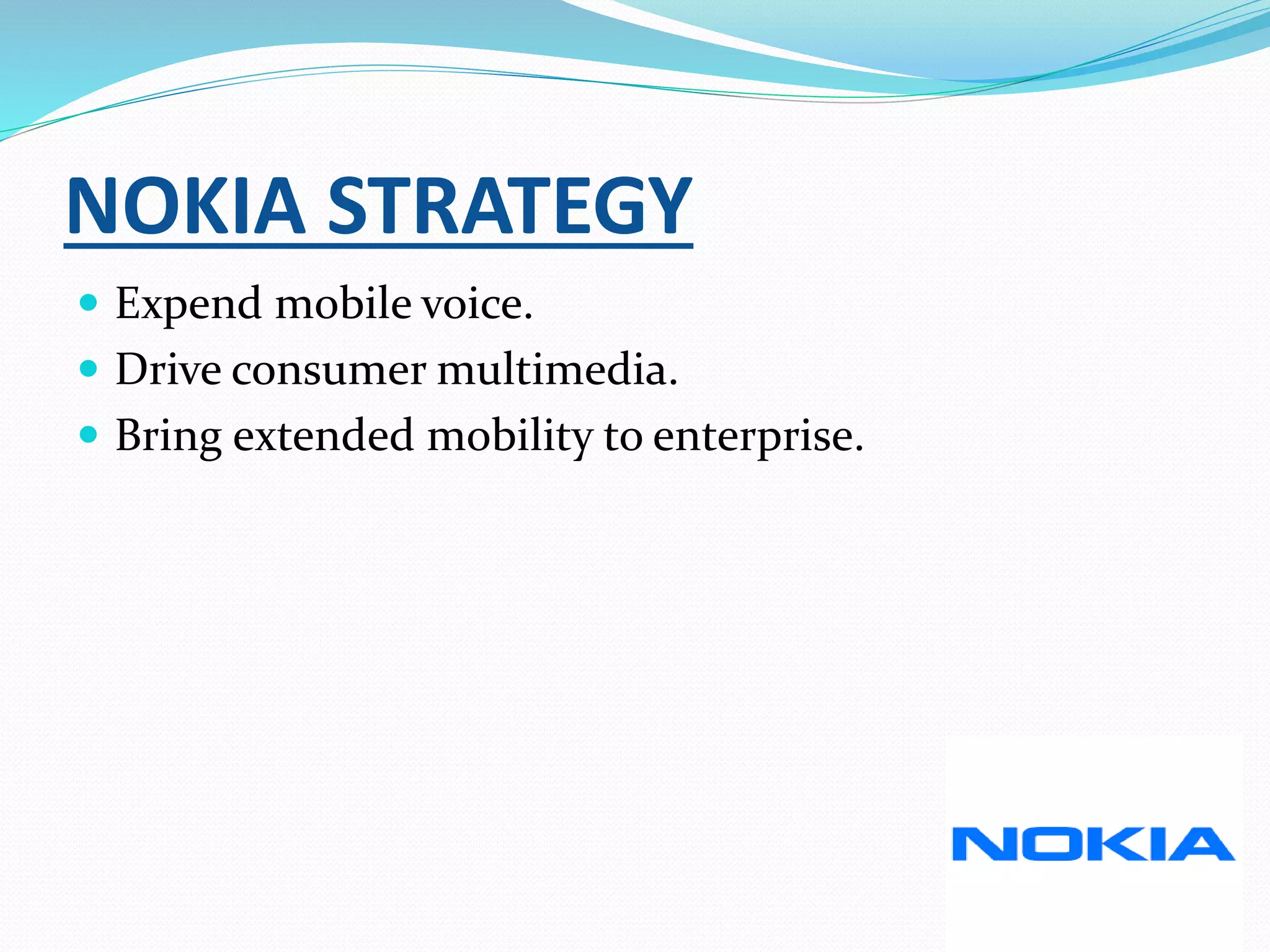 Nokia ppt | PPTX | Smartphones | Consumer Electronics
