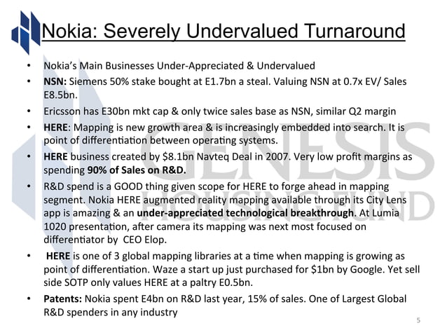 Nokia presentation aug26 | PPT