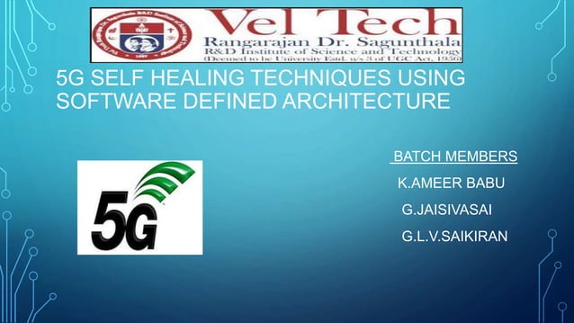 Self healing architecture in SDN | PPTX | Computer Networking | Computing