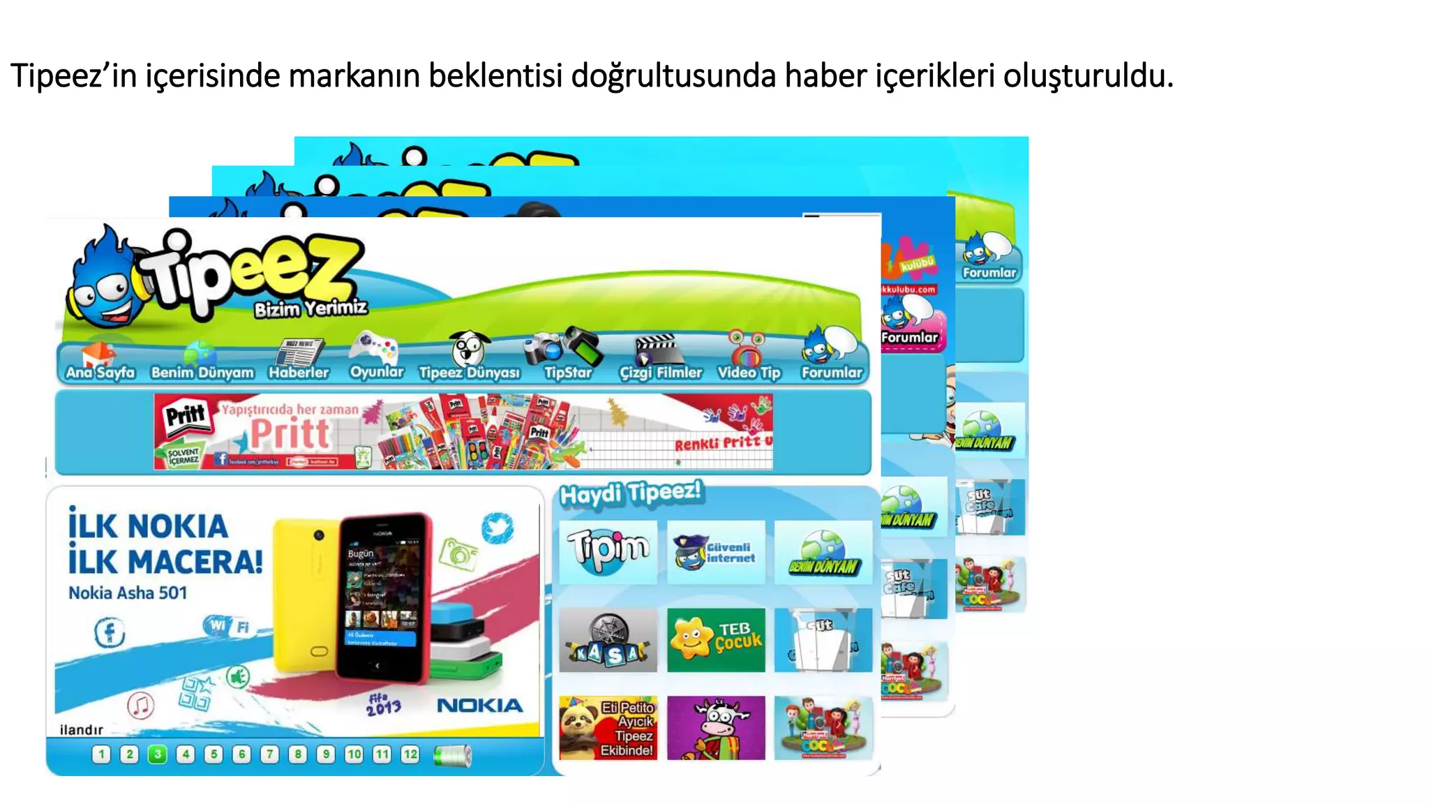 Nokia 2014 içerik proje örneği | PPTX