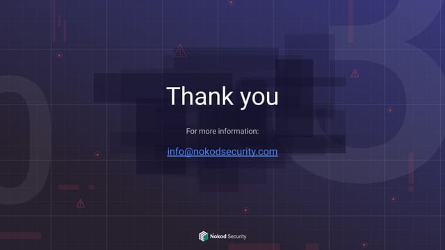 Pitch Deck Teardown: Nokod Security's $8M Seed deck | PDF