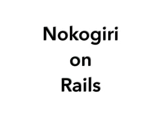 Nokogiri on Rails | PDF